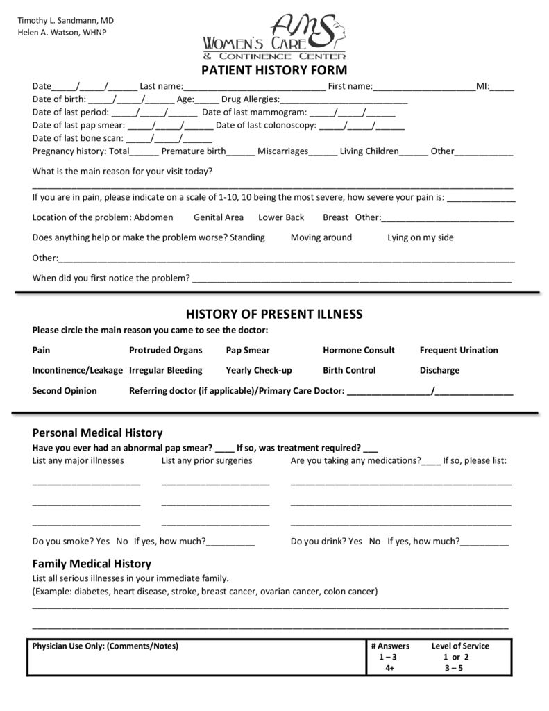 Patient History Definition Medical Terms at Virginia Morgan blog